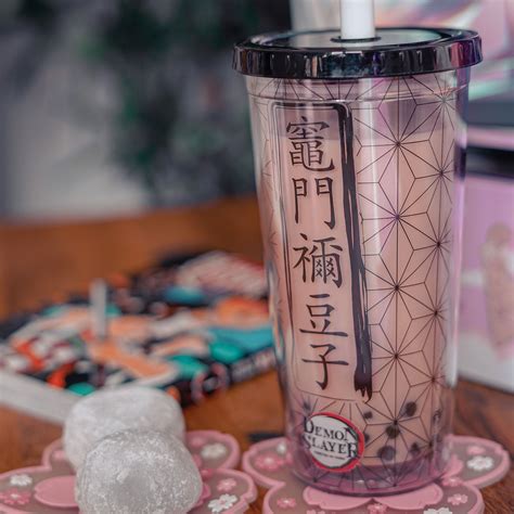 Demon Slayer Nezuko Kamado Drinking Cup With Straw Elbenwald