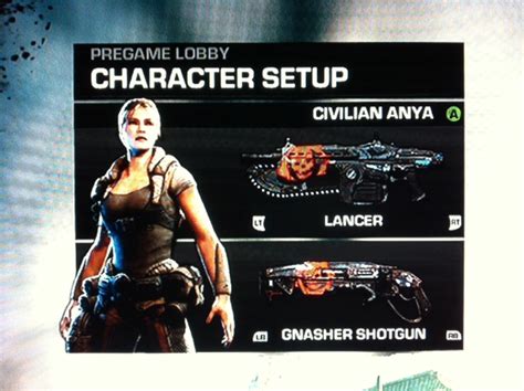 Anya Stroud Civilian My Gears Of War 3 Weapon Combos And Statistics