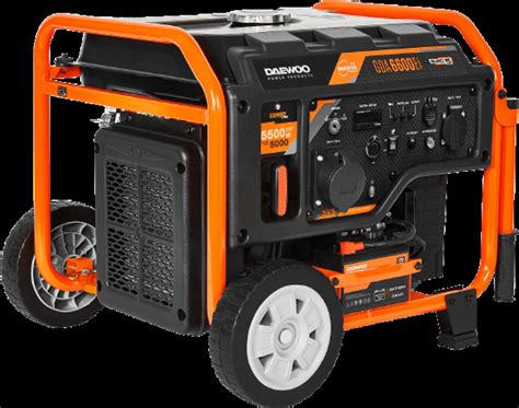 Инверторный генератор бензиновый Daewoo GDA6600Ei 5/5.5 кВт ...