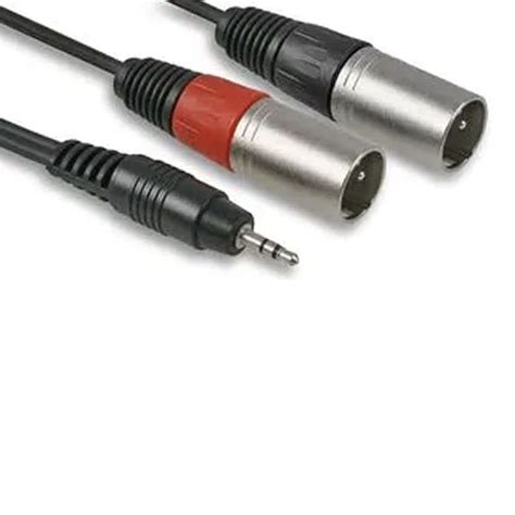 X Pin Male XLR Mm Stereo Jack M Cable Suppliers Networking Audio Visual