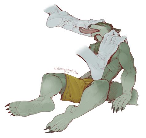 Rule 34 Alien Franchise Anthro Barefoot Bear Big Feet Claws Closed