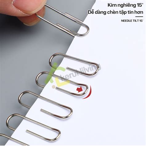 GHIM KẸP AISHA KIM KẸP TAM GIÁC GHIM CÀI C62 KẸP GIẤY TAM GIÁC NHIỀU MÀU SẮC GIÁ TỐT