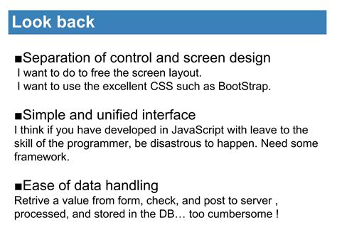 Implementation Of Gui Framework Part Ppt