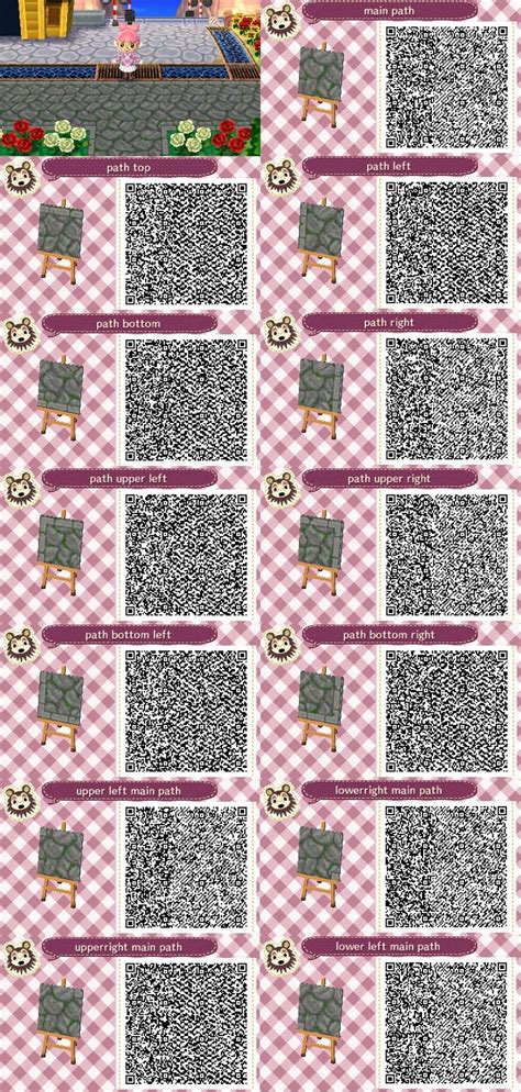 168 Best Images About Acnl Outdoor Patterns Walkways Flowers Water