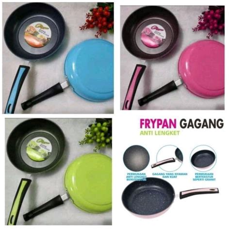 Teflon Frypan Warna Anti Lengket Cm Cm Dan Cm Calypso Non Stick Shopee Indonesia