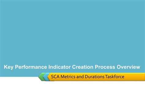 Enterprise Kpi Development Process Ppt