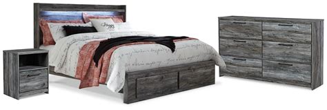 Ashley Signature Design Baystorm B221b49 King Panel Storage Bed