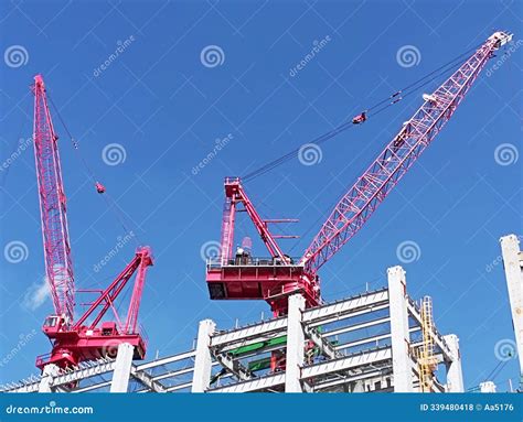 A Crane Is An Important Machine In The Construction Of Tall Buildings As A Tool Used To Lift