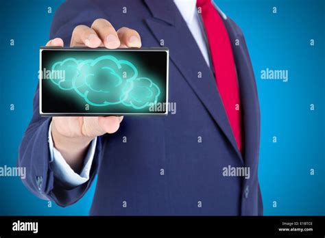 Cloud Computing Technology Concept Connection Smart Phone Network Stock Photo Alamy