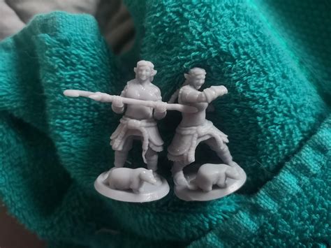 2 Versions Of My Firbolg Monk Printedminis