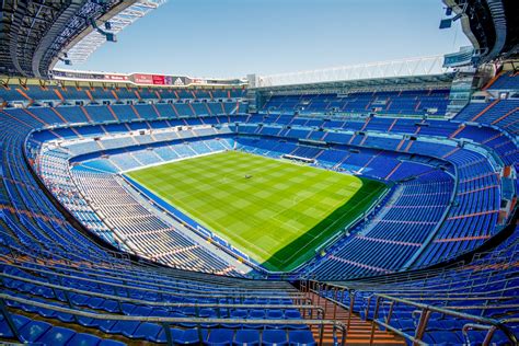 Estadio Santiago Bernabeu Real Madrid Stadium Tour Spanish Fiestas