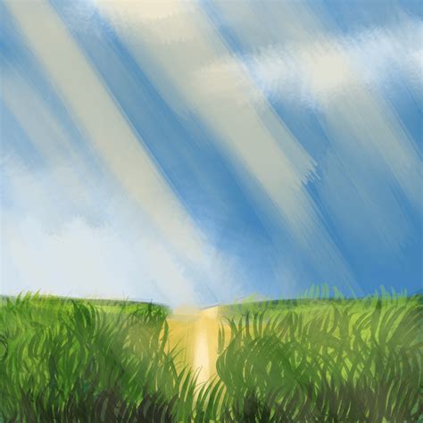 Grassy Land Rdigitalpainting
