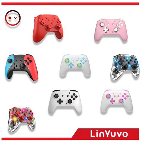 Linyuvo Nintendo Switch Game Controller Wake Up Turbo Vibration