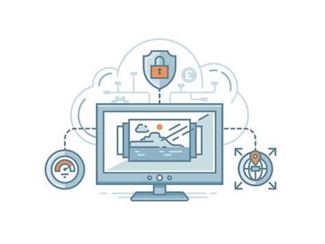 Speed Scalability Security Graphic Design Blog Illustration Design