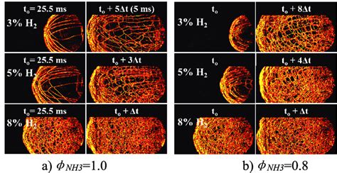 Effects Of Hydrogen Proportion On Flame Development At Different