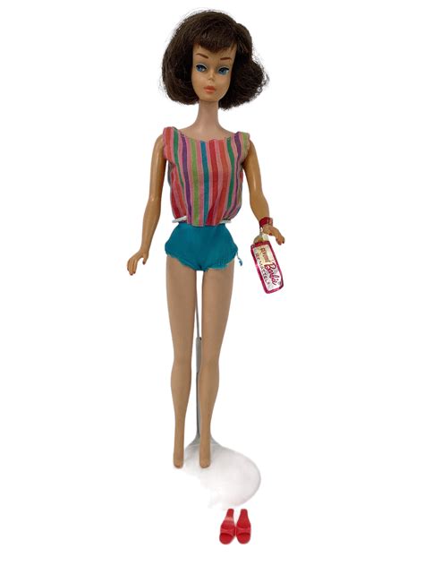 Lot Excellent Rare Side Part American Girl Barbie