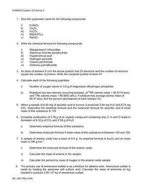 Experiment 3 Chm420 LAB REPORT FACULTY OF APPLIED SCIENCES CHM420 GENERAL CHEMISTRY