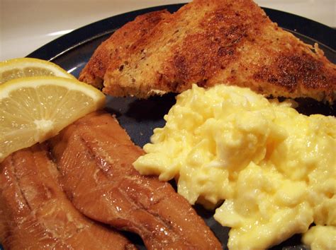 Smoked Kippers With Scrambled Eggs Recipe
