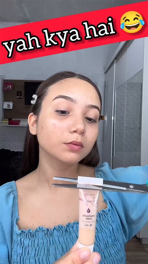 Tried Viral Makeup Hack 😱😱 Shorts Youtubeshorts Hack Makeup