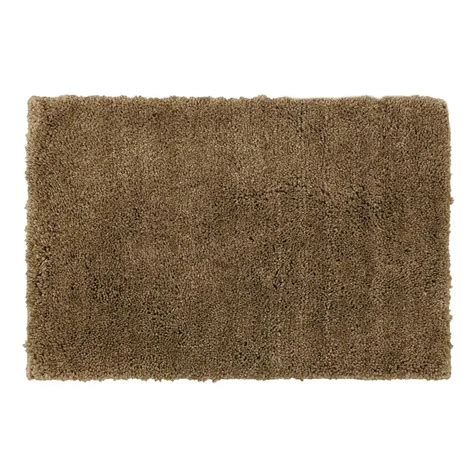 Taupe Microfibre Premium Plain Bathmat 40 X 60 Cm Wallmantra