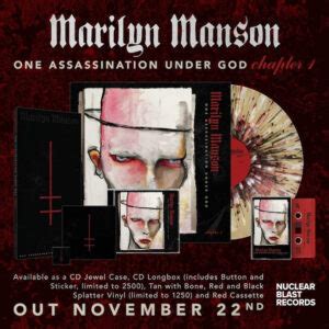 Marilyn Manson Announces New Album One Assassination Under God