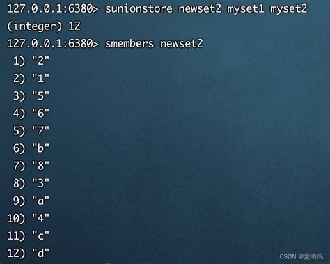Redis基础数据类型之 Set 基础篇redis Set返回指定数量数据 Csdn博客