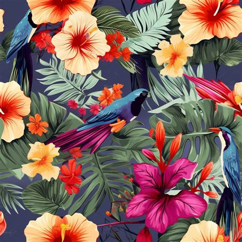 Frida Kalo Seamless Pattern Set Printable Wrapping Paper Frida Design