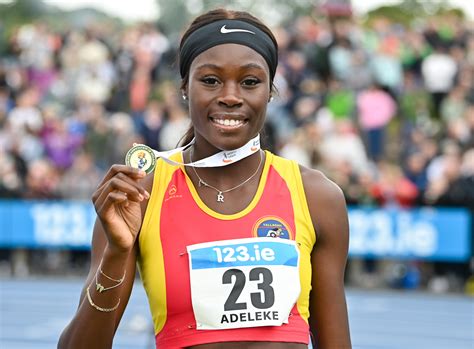 Rhasidat Adeleke Breaks Irish 100m Record At National Championships