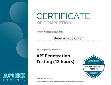 Api Pentesting Cybersecurity Apisec Ethicalhacking Learningjourney… Betelhem Solomon