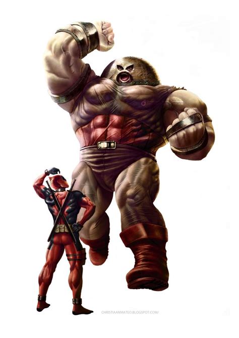 Juggernaut And Deadpool Wolverine Comic Deadpool Marvel Villains