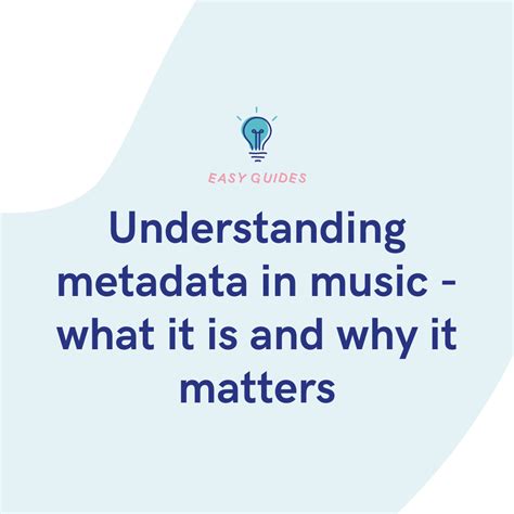 Understanding Metadata In Music What It Is And Why It Matters Pushfm