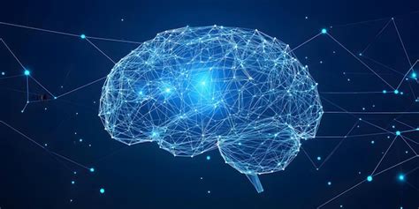 Artificial intelligence brain with neural connections | Premium AI-generated image