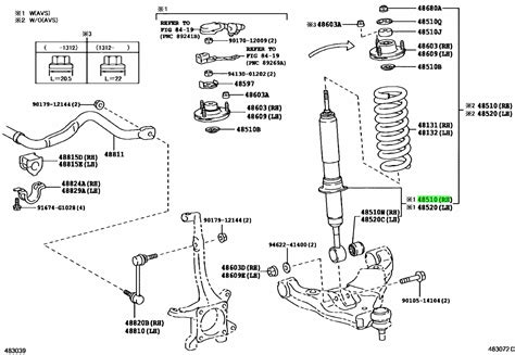 Buy Genuine Toyota 4851069476 48510 69476 Absorber Assy Shock Front