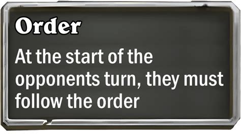Order A Conditional Battlecry That Triggers At The Start Of The