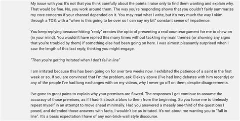 Extensive Arguments Electoral Fideism