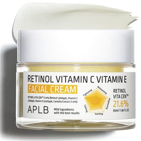 Крем для лица с ретинолом и витаминами с и е Aplb Retinol Vitamin C Vitamin E Facial Cream 55