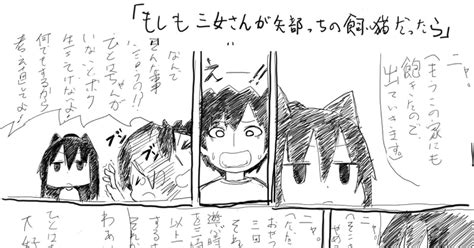 みつどもえ にゃん女さんの漫画 ナマケモンのマンガ 漫画 矢部ひと Pixiv