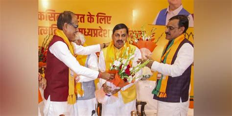 Ujjain Bjp Mla Mohan Yadav To Be New Madhya Pradesh Cm Narendra Singh
