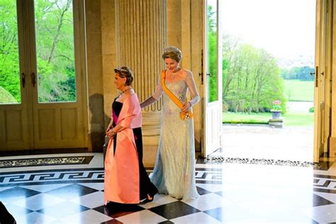 La Cena De Gala De Los Reyes Belgas A Los Grandes Duques De Luxemburgo