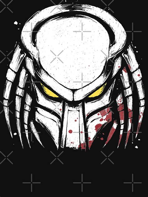 Predator Mask Drawing
