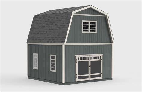 Two Story Sheds 2 Story Barn Shed With Stairs Heartland Sheds