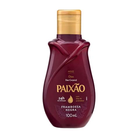 Óleo Paixão Framboesa Negra 100ml