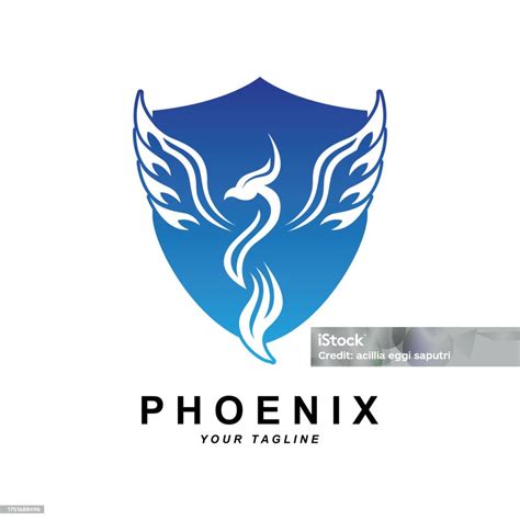 피닉스 로고 아이콘 벡터 일러스트 레이 션 템플릿 디자인 브랜드 회사 로고에 대한 스톡 벡터 아트 및 기타 이미지 로고