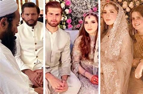 Shaheen Shah Afridi Wife Ansha Afridis Haq Mehr Details Showbiz Pakistan
