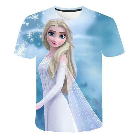 Camiseta Para Niños De Anna Elsa Camisetas Para Niños Y Niñas