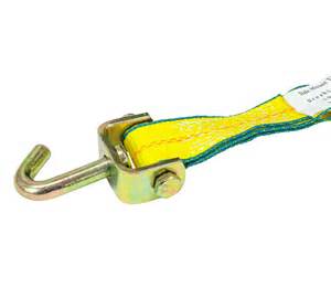 2x10 Lasso Ratchet Strap Finger J Hook Wheel Net Auto Tow Towing Tie