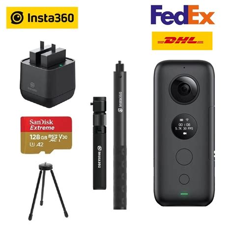 Insta One X Action Camera Vr Insta Panoramic Camera K Video Mp Photo With Battery