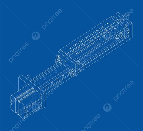 Abstract Industry Object Concept Vector Draw Outline Frame Vector Draw Outline Frame PNG And