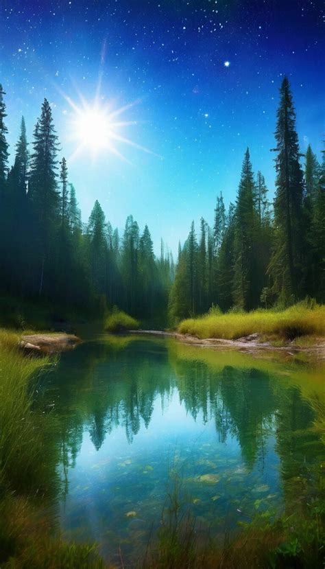 The Wilds Of The Fabulous Taiga… — Image Created In Shedevrum