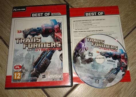 TRANSFORMERS WOJNA O CYBERTRON PC PL STAN Oficjalne Archiwum Allegro